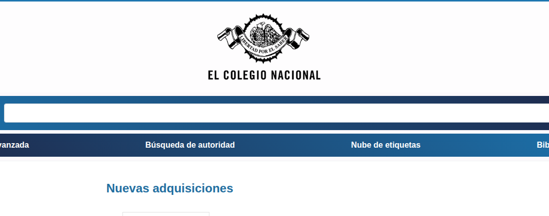¡Descubre el acervo de El Colegio Nacional! | UTM